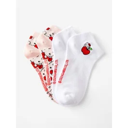 Typo - Bộ 2 Vớ Ngắn - 2 Pk Of Ankle Socks