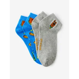 Typo - Bộ 2 Vớ Ngắn - 2 Pk Of Ankle Socks
