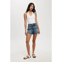 Quần Nữ-High Rise Classic Stretch Denim Short Fsc COTTON:ON tại ACFC