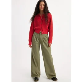 Quần Khaki Nữ Dài Pleated Wide Leg LEVI'S tại ACFC