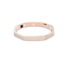 Vòng Tay Dextera Octagon Shape, White, Rose Gold-Tone Plated SWAROVSKI ...