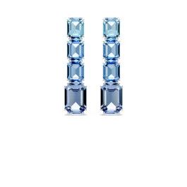 Swarovski - Bông Tai - Millenia:Pe Blu/Rhs