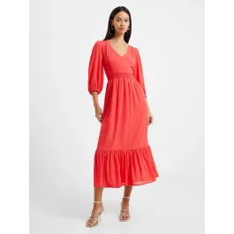 FCUK - Đầm Nữ Cora Tiered Midi Dress |ACFC Việt Nam