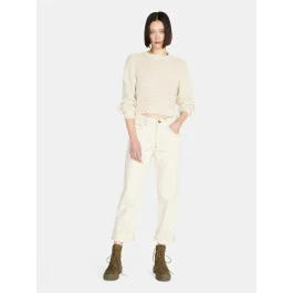 Áo Len Tay Dài Nữ Crochet Look Sweater - Chính hãng Sisley