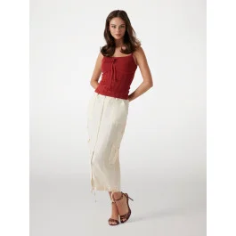 GUESS - Chân Váy Nữ - Casey Cargo Skirt